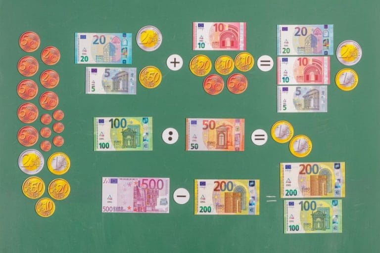 Euro Money, set za učenje - Kreativa